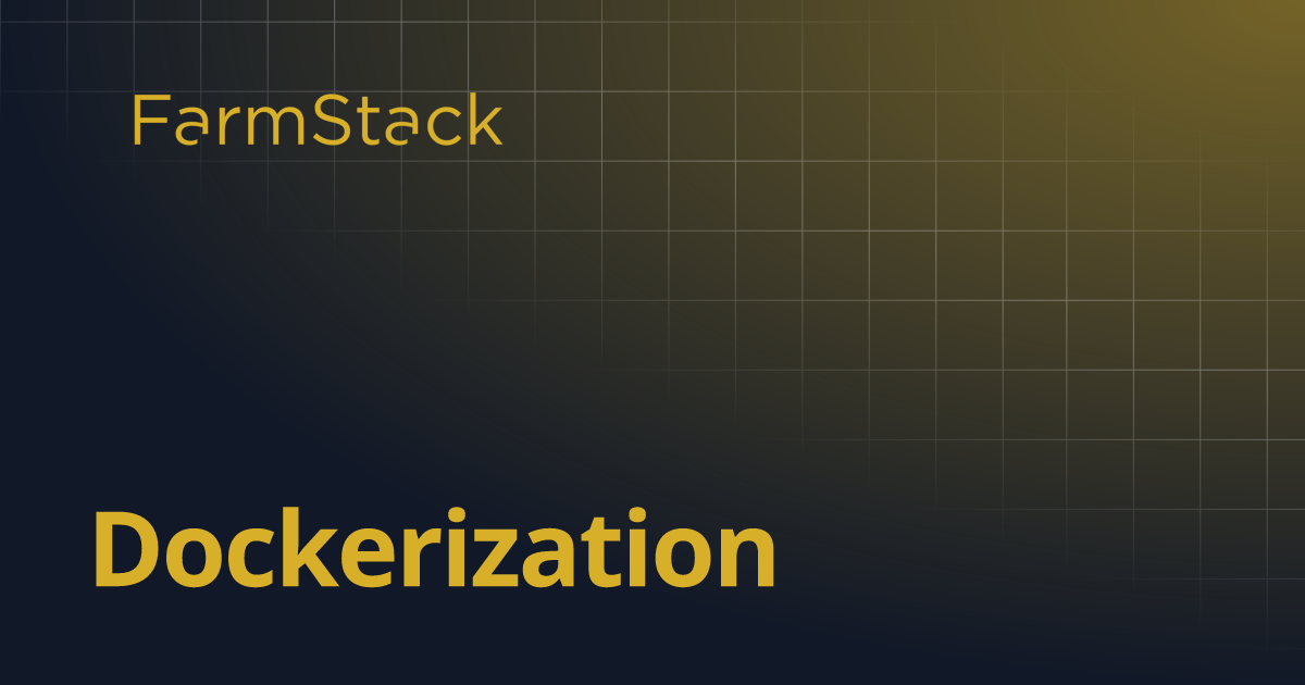 Dockerization Farmstack